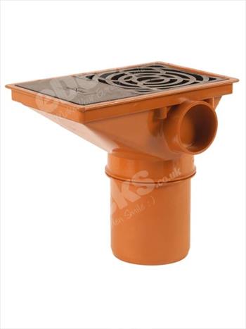 110mm Underground Rectangular Hopper