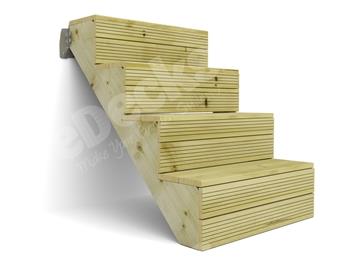 4 Step Stringer Kit (590mm Span)