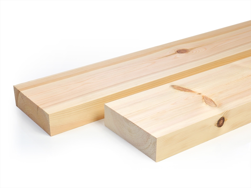 Planed Square Edge Timber (150mm x 50mm)