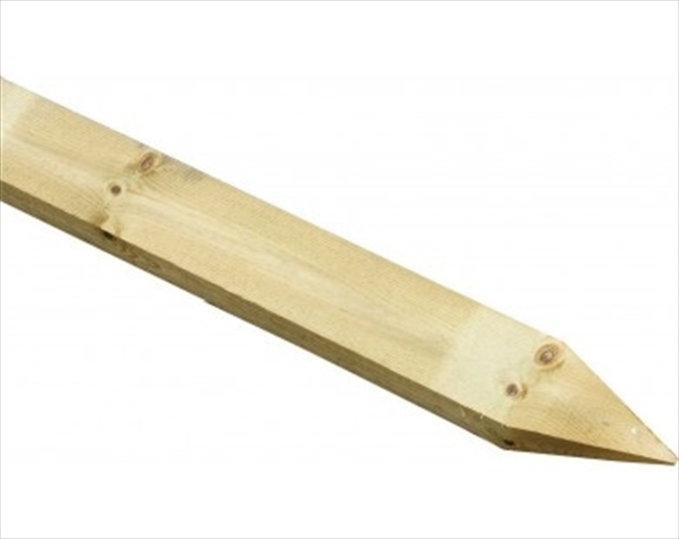 Green - Spiked Fence Posts 6"x3" (1800mm)